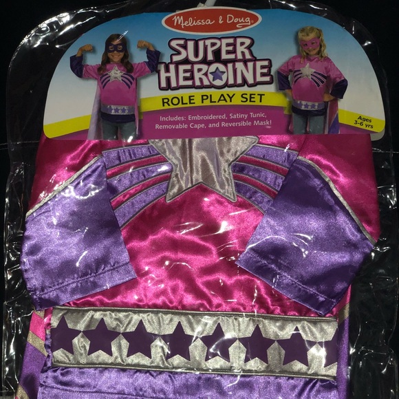 Melissa & Doug | Costumes | Melissa Doug Super Heroine Costume | Poshmark